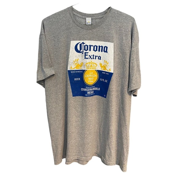 Corona Extra | Shirts | Corona Extra Mens 2xl Graphic T Shirt Design ...